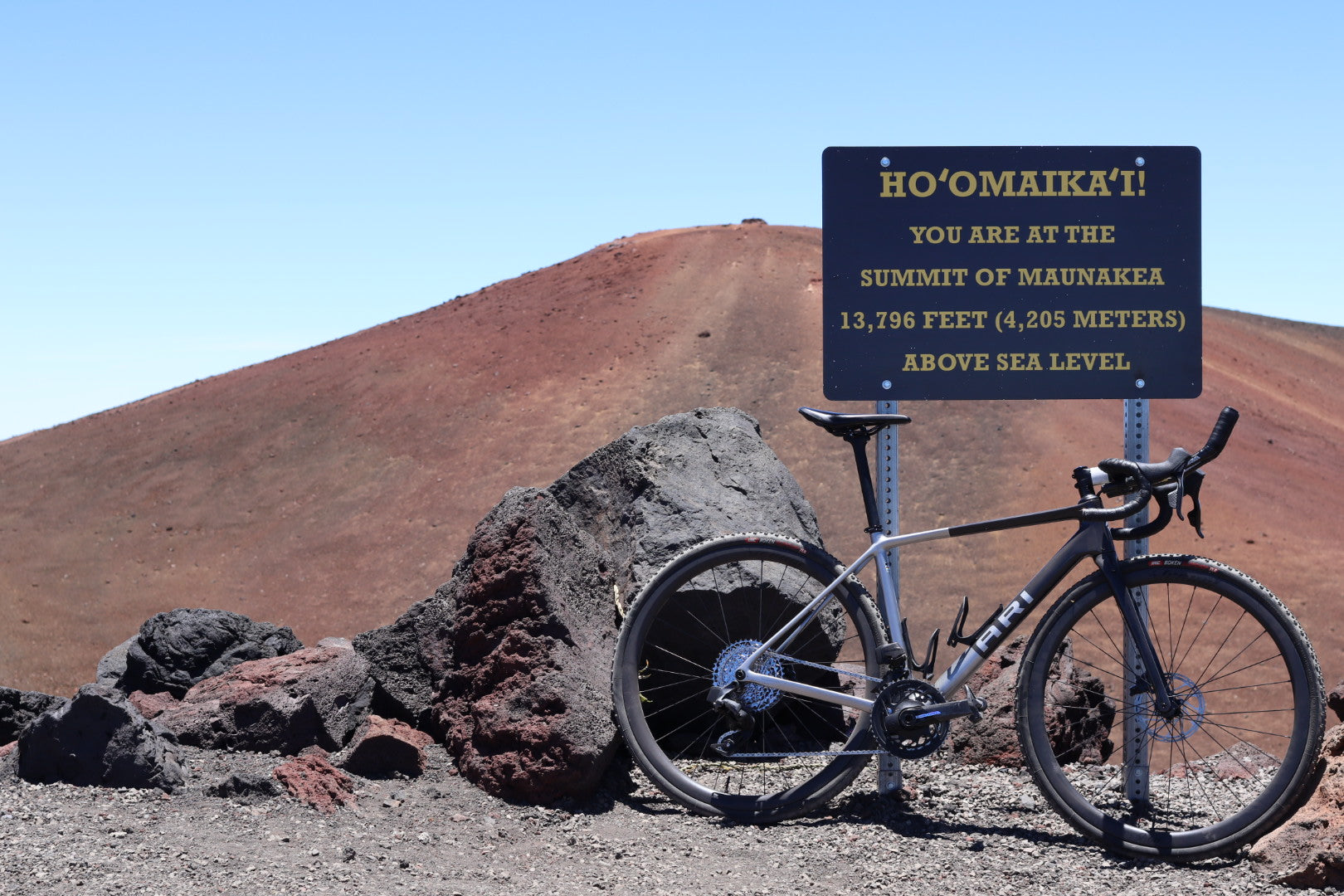 Suncrest sets record in Hawaii - Mauna Kea – Ari Bikes